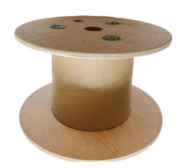 Plywood Wooden Cable Drum Large Wooden Cable Spool Transportation